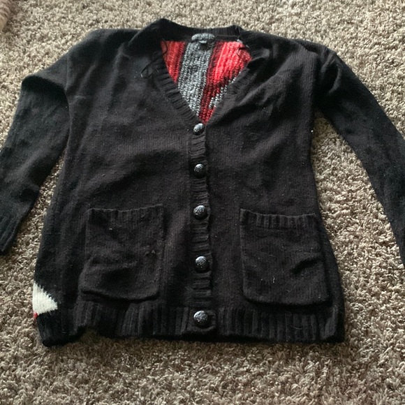 Forever 21 | Sweaters | Vintage Forever 2 Union Jack Cardigan Xl | Poshmark